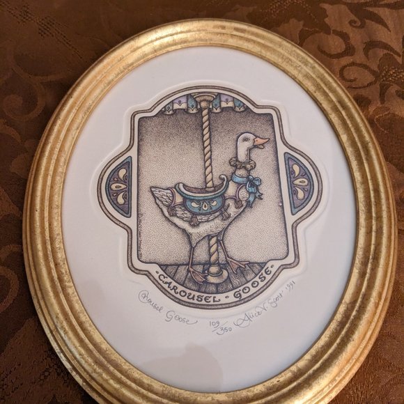 Alice V. Scott | Accents | Vintage Limited Edition Beautiful Framed ...